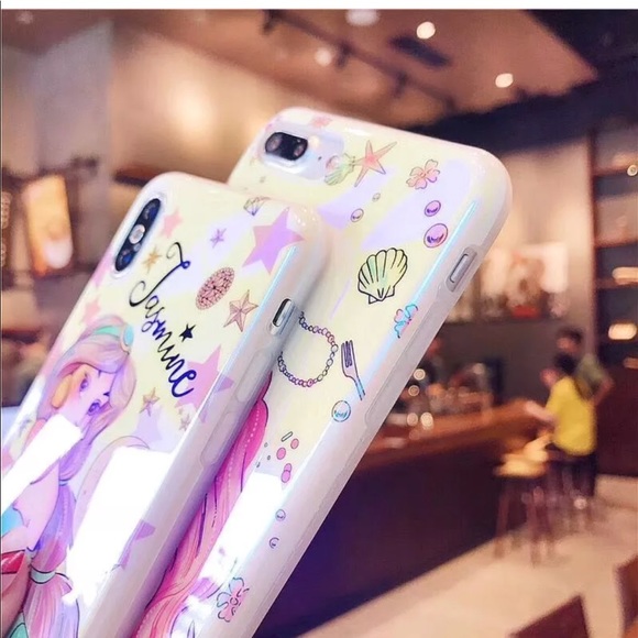 Accessories | Mermaid Ariel Iphone Case W Strap | Poshmark